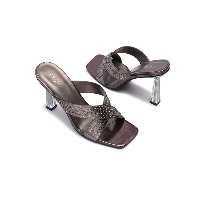HL 151 Lois| Women's Sparkling with Crystals | Fyor Shoes – Fyor India